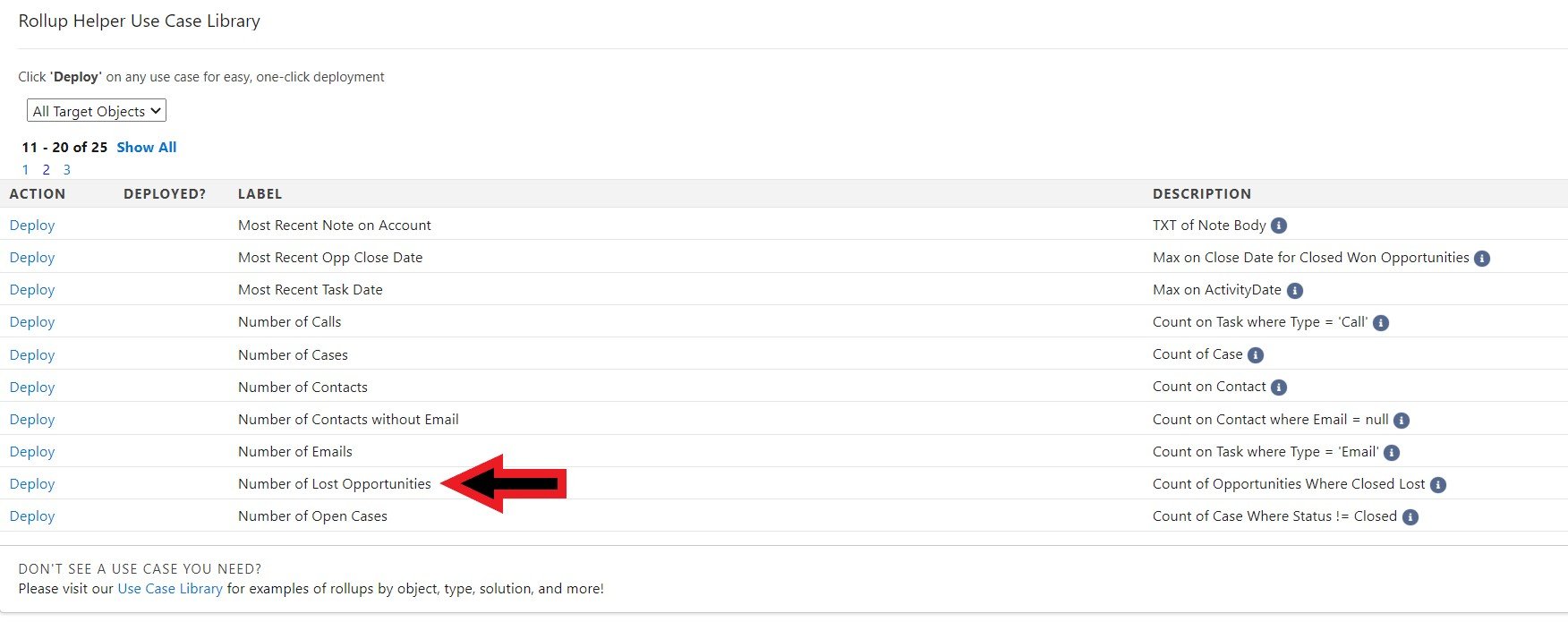Accounts: Number of Lost Opportunities | Rollup Helper Salesforce App | Rollup Helper Use Case ...